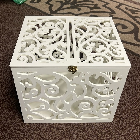 Party Supplies | Beautiful Hand Painted Wedding Card Box | Poshmark